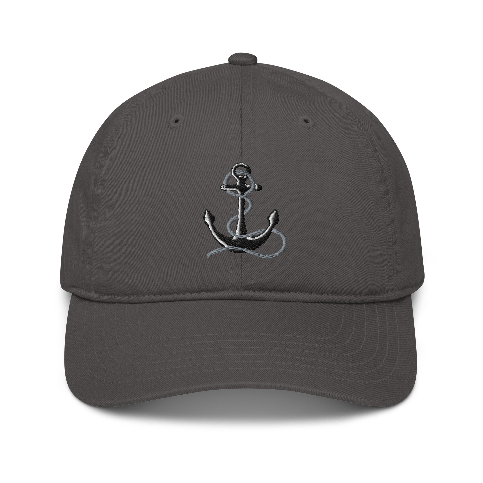 Anchor Organic Baseball Cap, Cruise Hat, Boat Anchor Hat, Ocean Life ...
