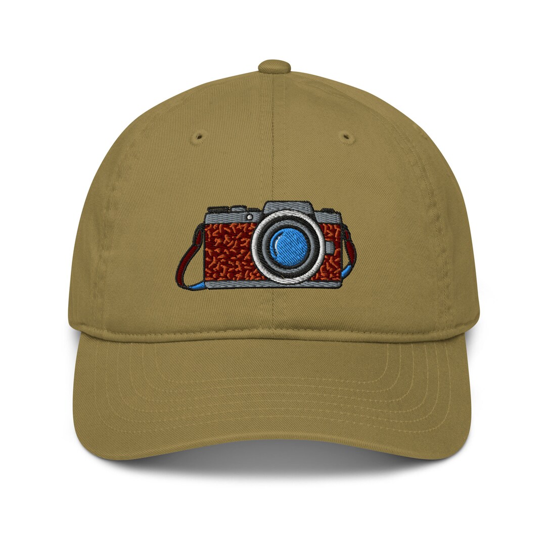 Camera Baseball Cap, Photographer Gift, Retro Camera, Embroidered Cap ...