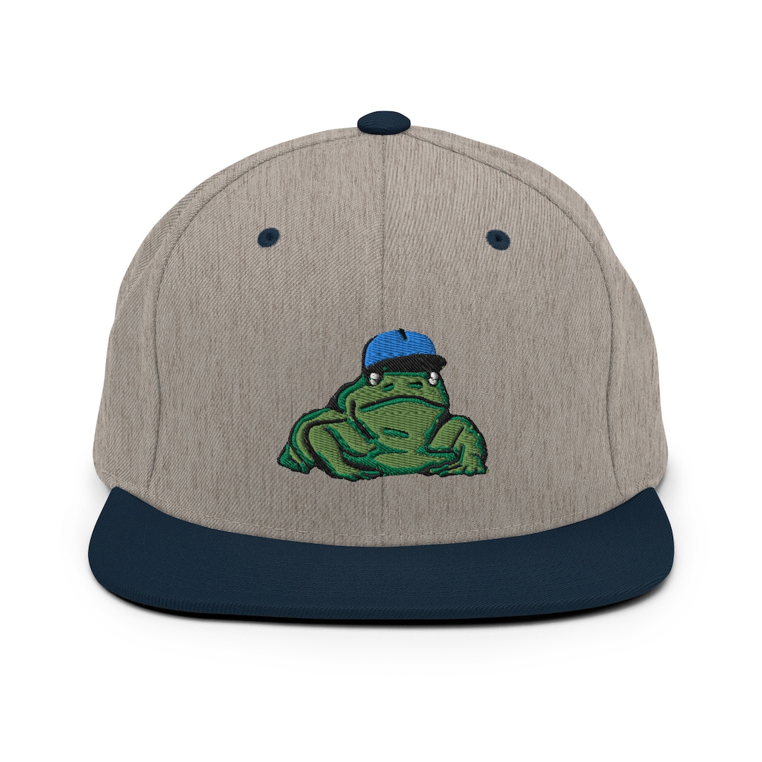 Hipster Frog Snapback Hat, Tree Frog Hat, Hipster Frog, Forest Animal ...