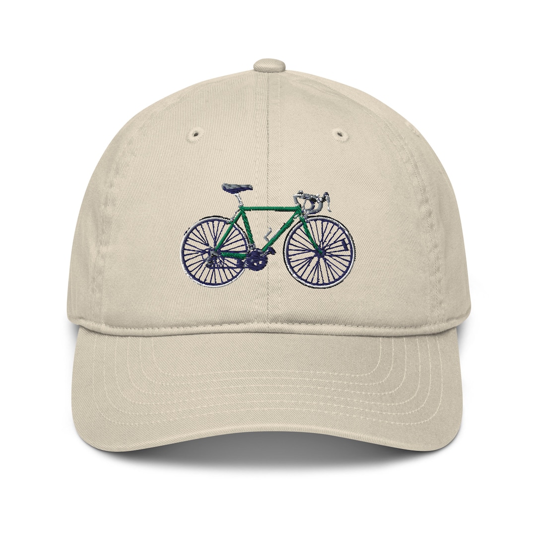 Bicycle Baseball Cap, Retro Road Bike, Bike Club Gift, Road Trip Hat ...