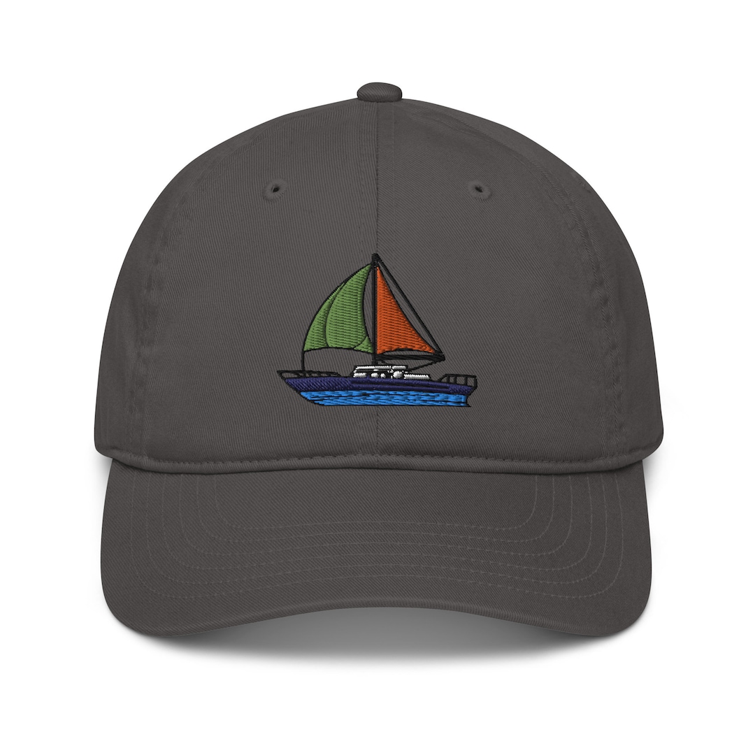 Sailboat Baseball Cap, Nautical Hat, Sailing Boat, Coastal Living ...