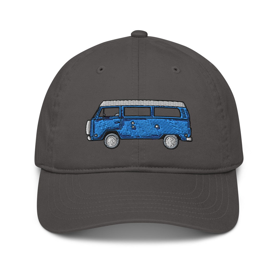 Campervan Embroidery Cap, 70s Van Baseball Cap, Nomad Van Hat, Road ...