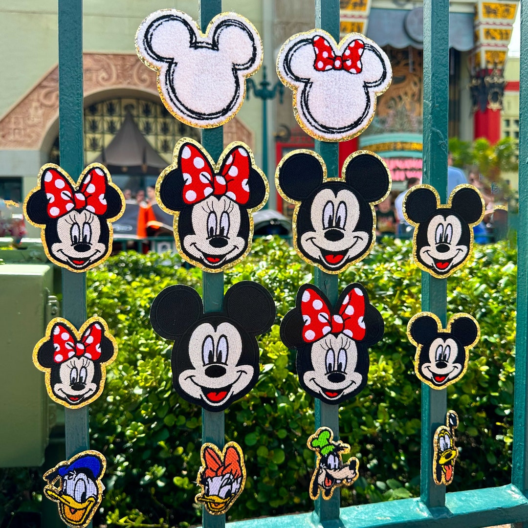 High Quality Mickey Patch and Minnie Patches. Minnie Patch. Iron on ...