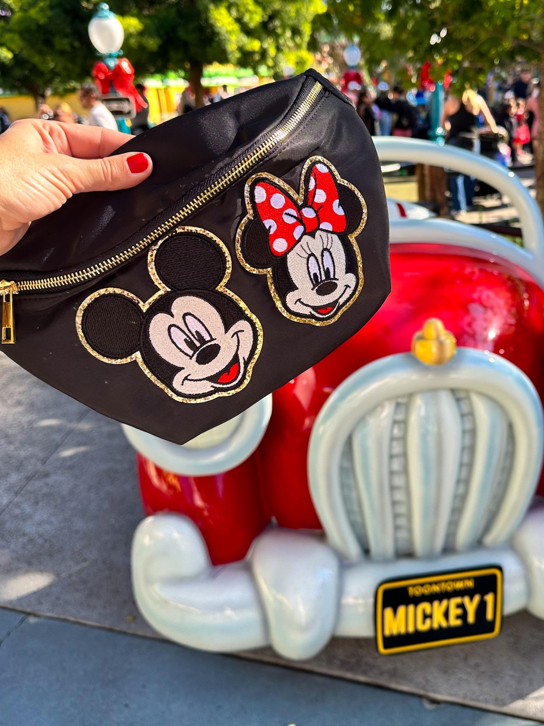 Mickey and Minnie Fanny Pack. Minnie Fanny Pack. Disney Vacation Bag ...