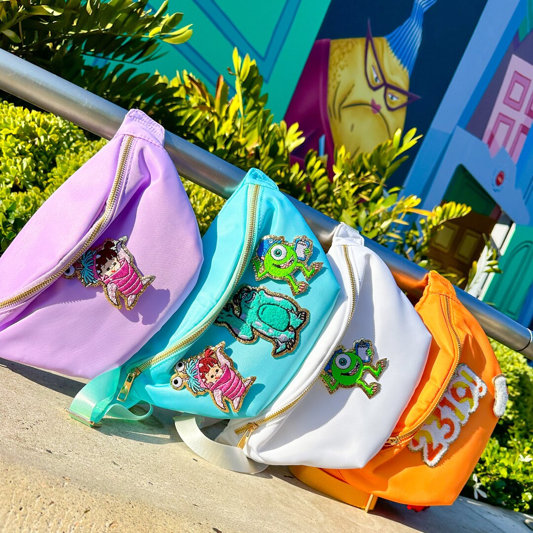 Monster's Inc Fanny Pack. Disney California Park Bag. Disney Waist Bag ...
