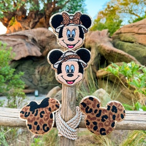 Cheetah Mickey Fanny Pack and Cheetah Minnie Fanny Pack. Animal Kingdom ...