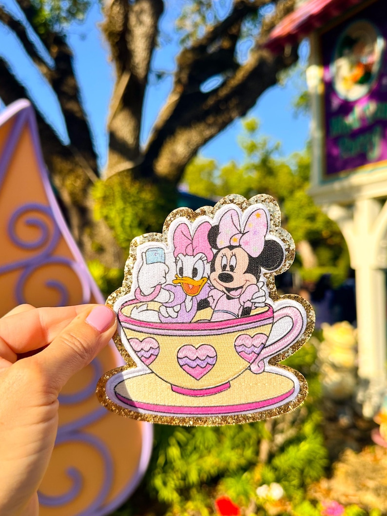 Minnie and Daisy Patch- Disney Patch Teacups Patch. Daisy Patch. Disney ...