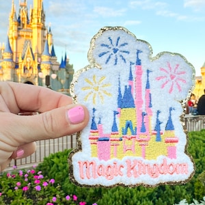 Magic Kingdom Patch. Disney Fireworks Castle Patch. Walt Disney World ...