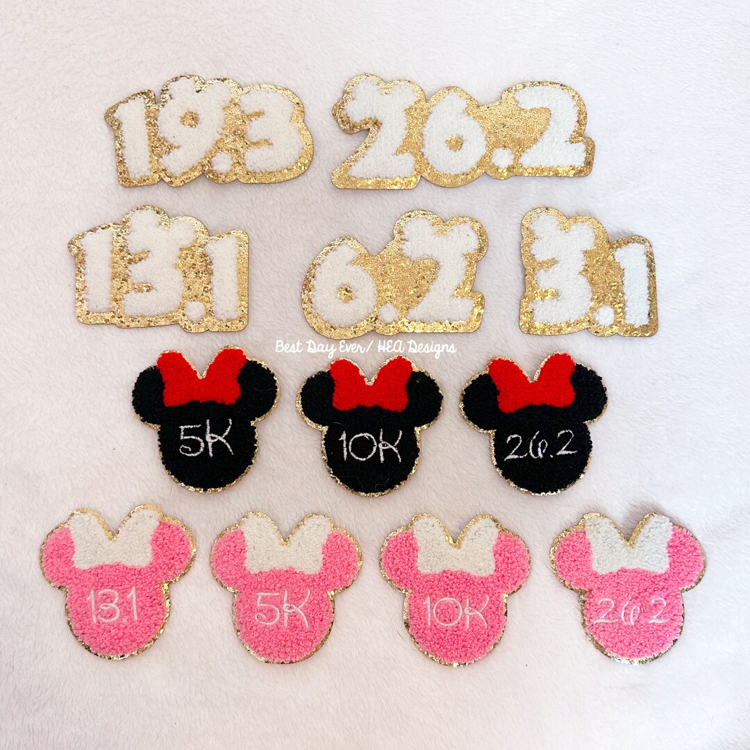 Run Disney Patch- Disney Marathon Patch- Disney Race Patches. Run ...