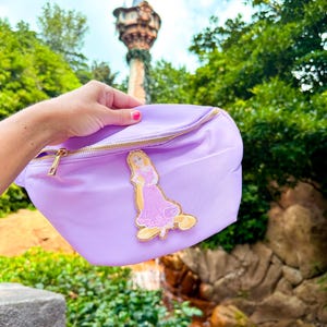 SEWN ON Patched Disney Princess Fanny Packs- Cinderella Fanny Pack ...