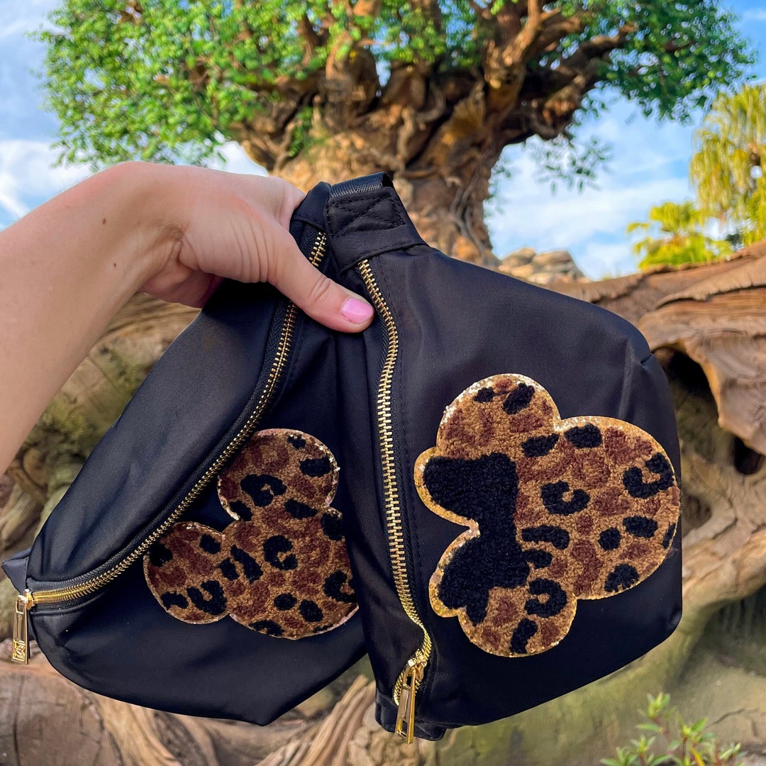 Cheetah Mickey Fanny Pack and Cheetah Minnie Fanny Pack. Animal Kingdom ...