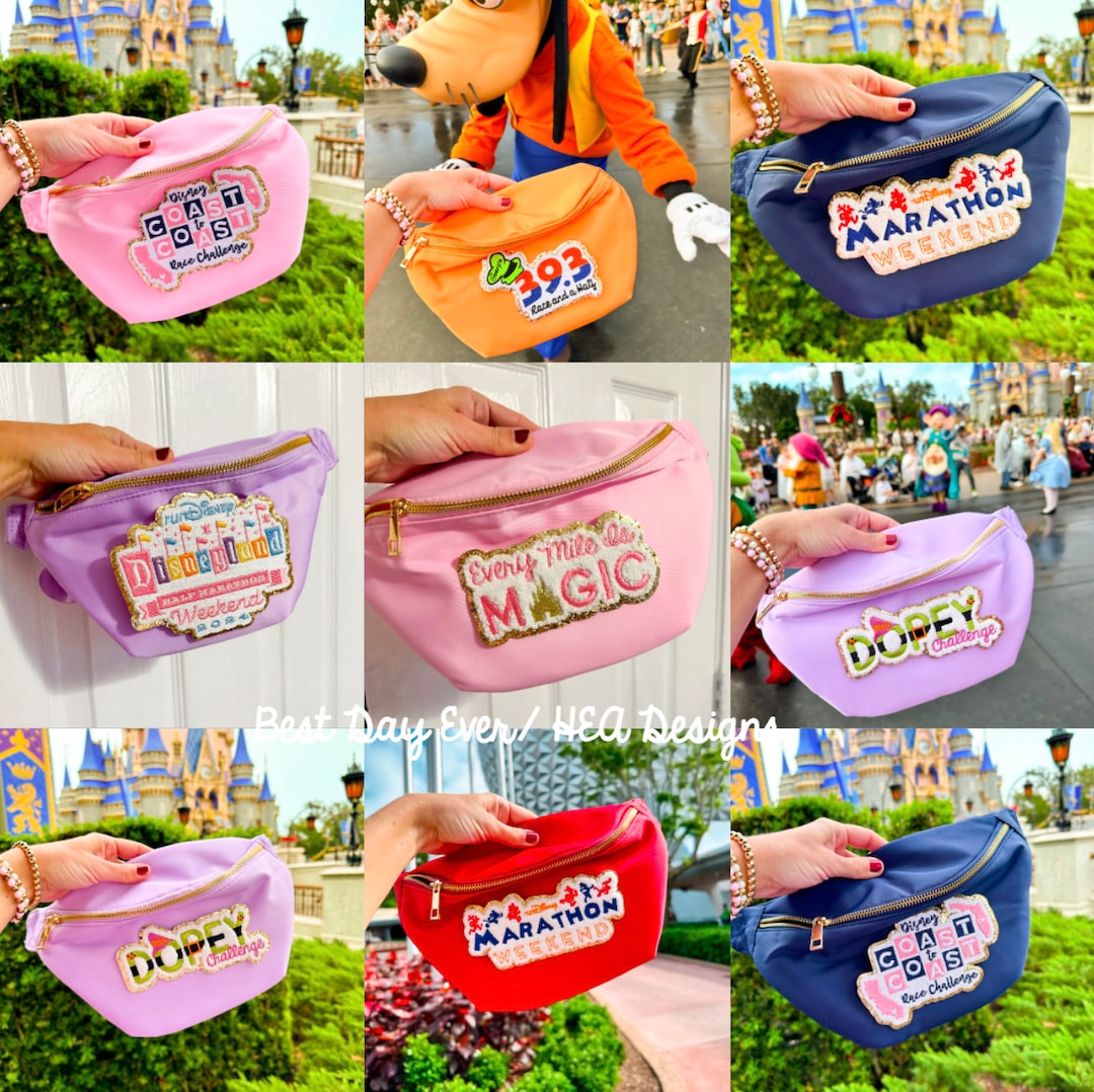 Disney Marathon Fanny Pack Run Disney Fanny Pack Disney Race - Etsy