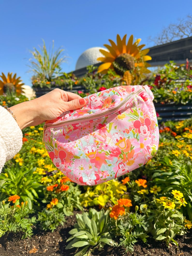Epcot Flower and Garden Fanny Pack- Epcot Fanny Pack- Disney Fanny Pack ...