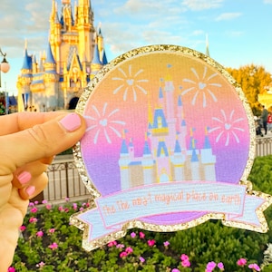 Magic Kingdom Patch. Disney Fireworks Castle Patch. Walt Disney World ...