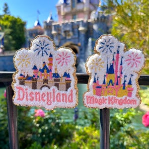 Disney Castle Patches. Disney World Castle Patch. Disneyland Castle ...