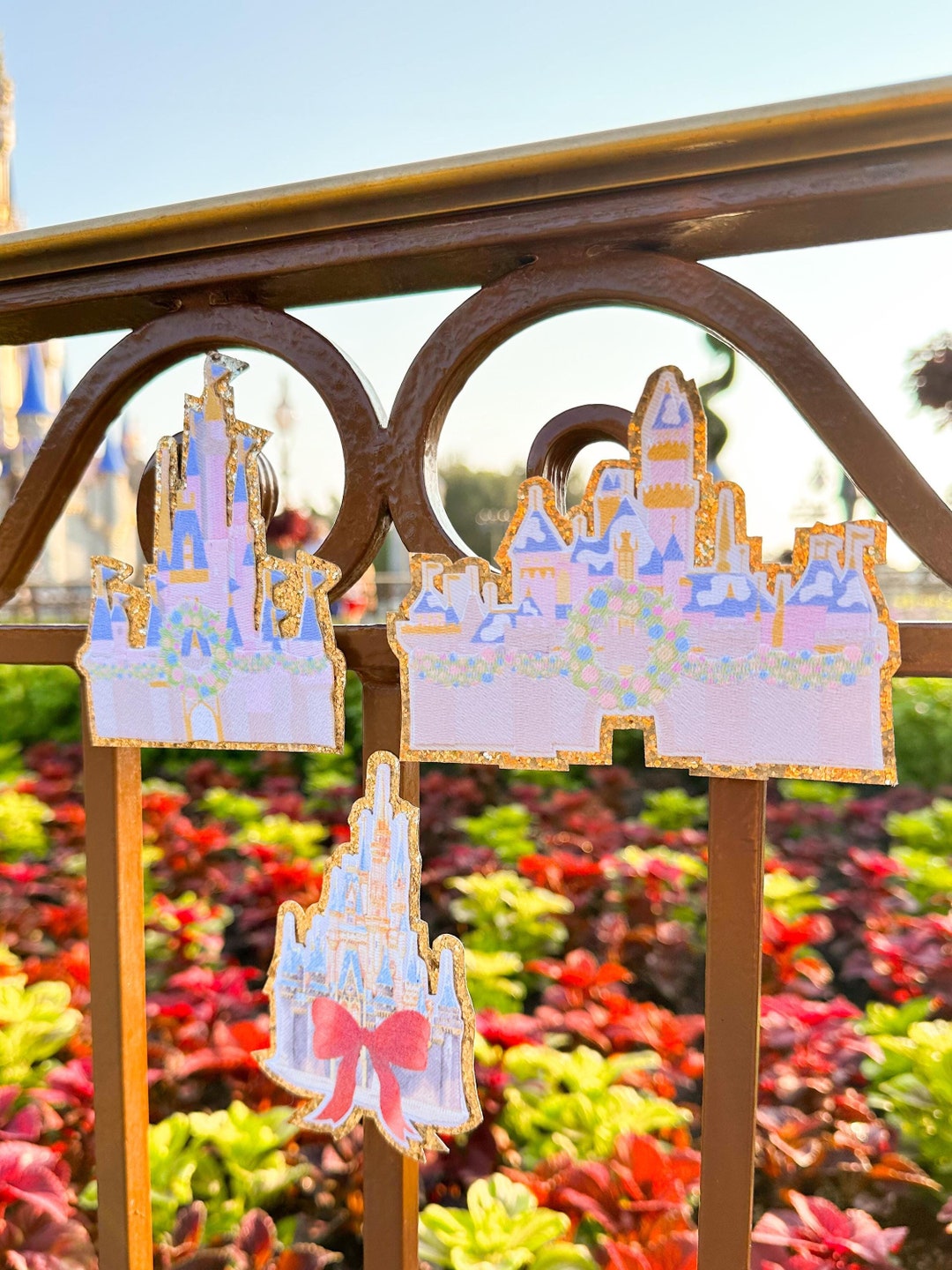 Disney Christmas Castle Patch Magic Kingdom Castle Patch. Disney Castle ...