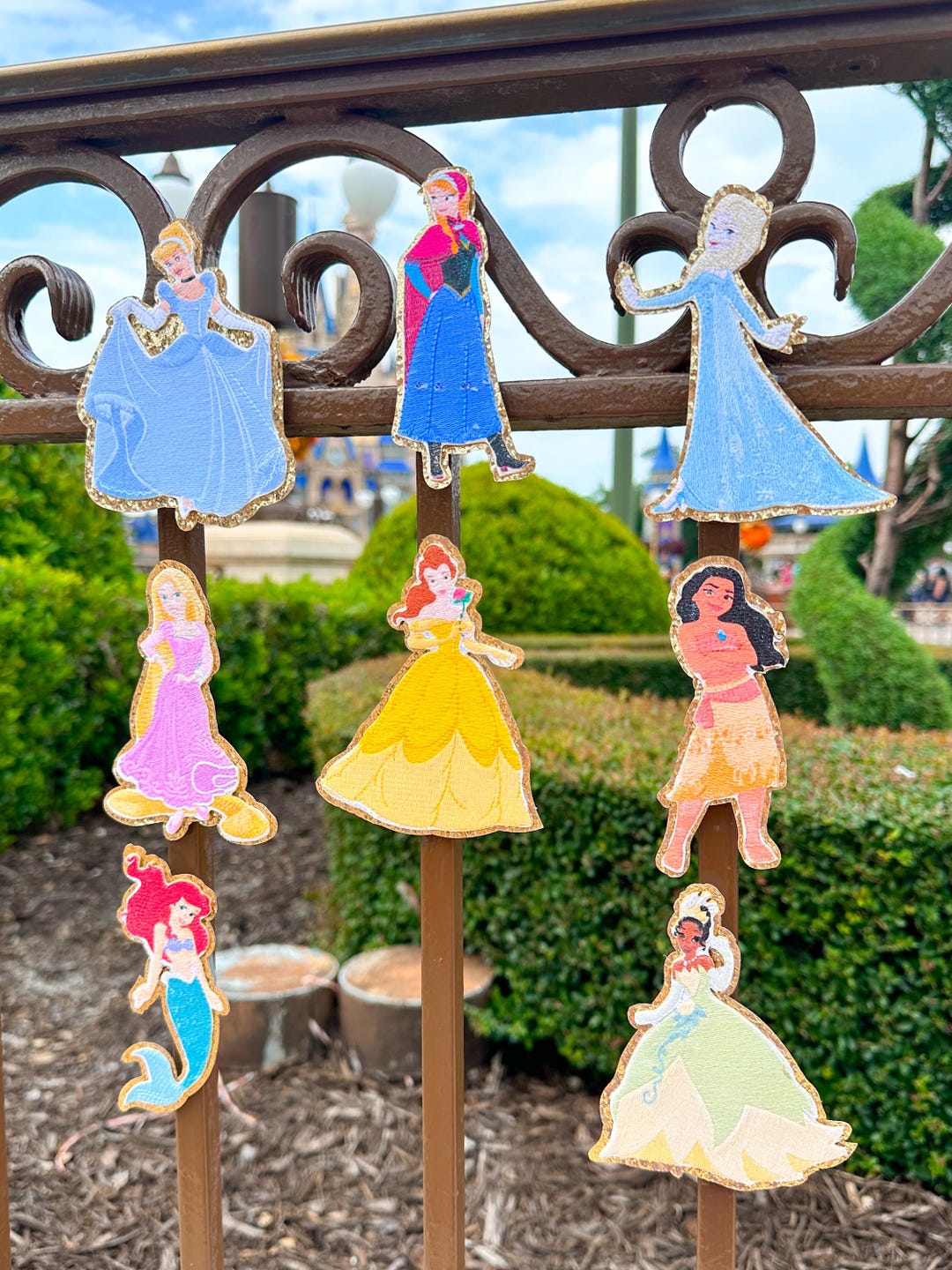 Disney Princess Patches- Cinderella Patch Belle Patch- Moana Patch ...