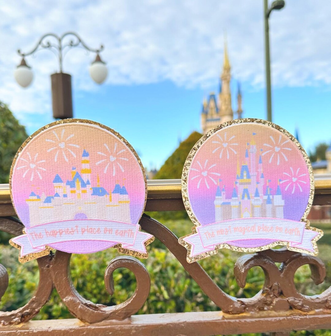 Disney Castle Patches. Disney World Castle Patch. Disneyland Castle ...