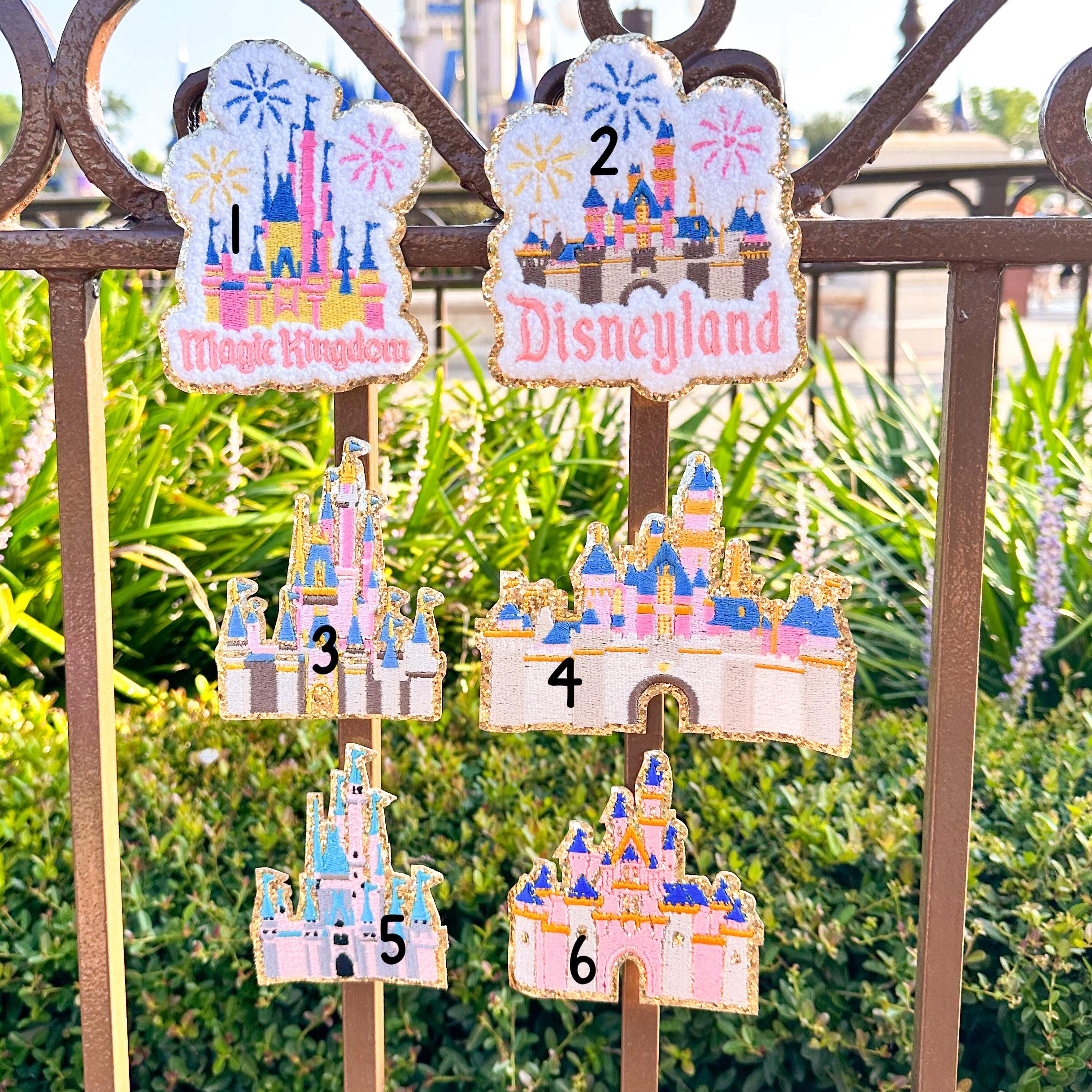Disney Castle Patches. Disney World Castle Patch. Disneyland Castle ...