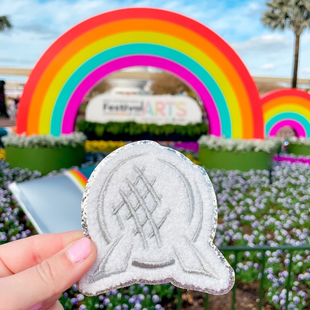 Epcot Patch. Spaceship Earth Patch. Epcot Flower and Garden Patch Violet Lemonade Patch Orange ...