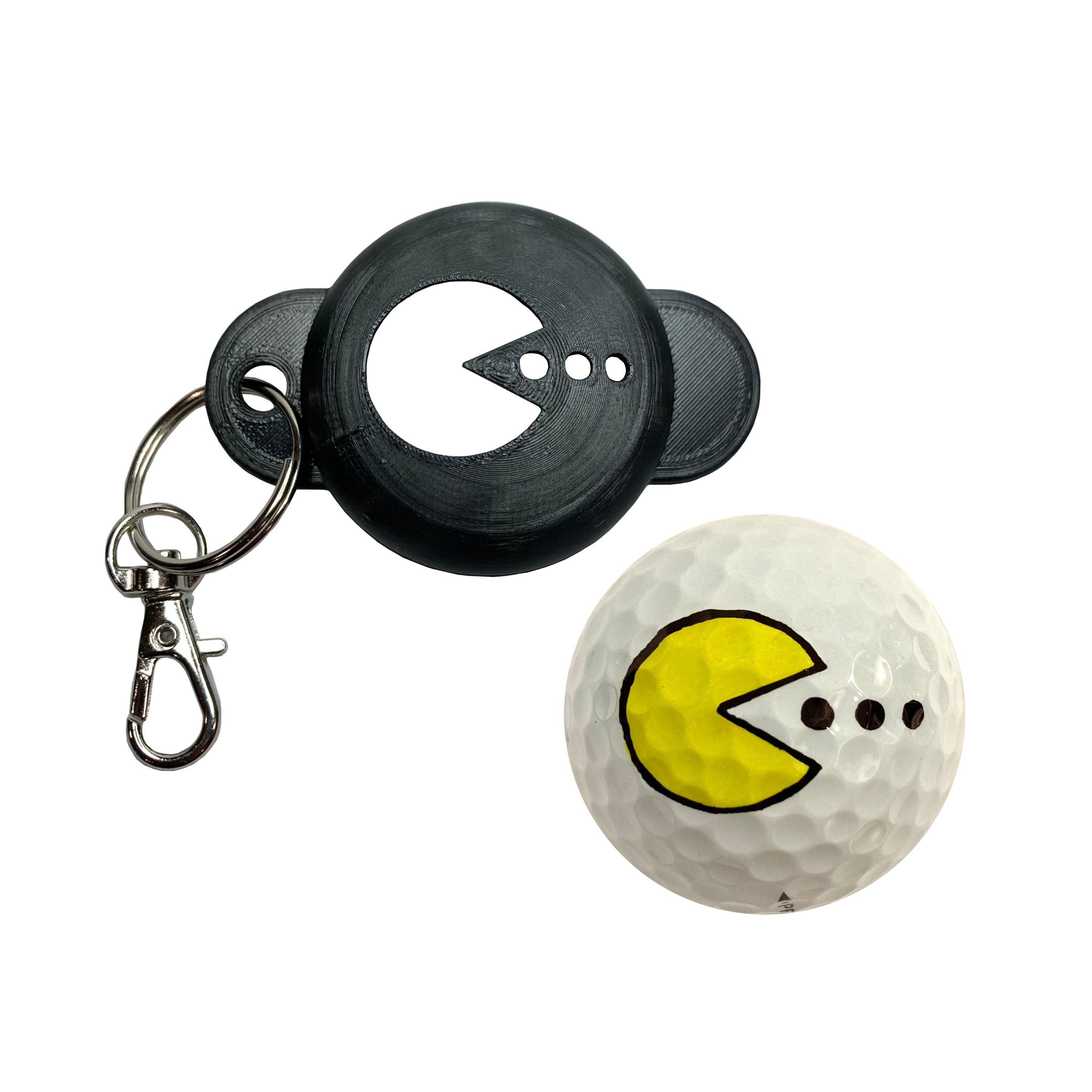 Pac Man Golf Ball Stencil - Etsy