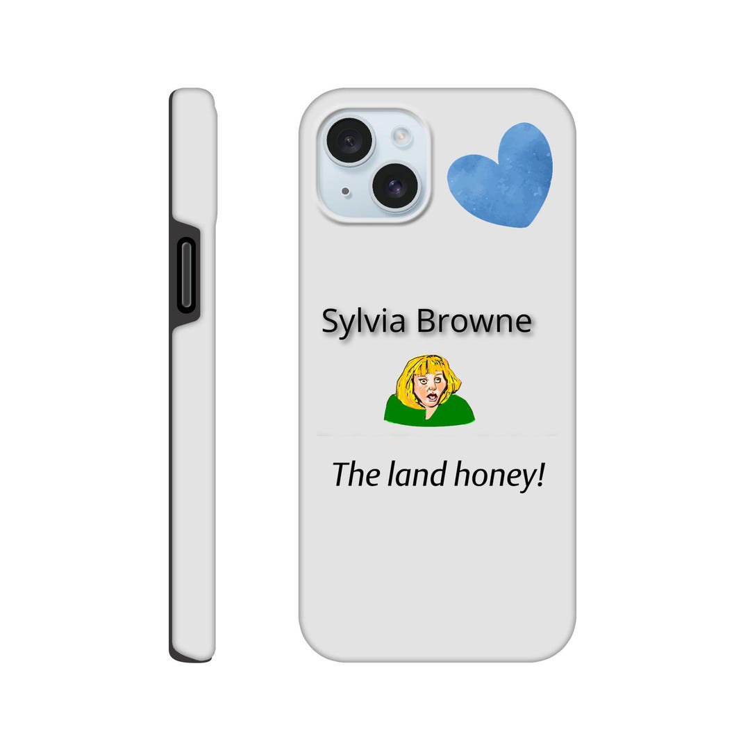 Sylvia Browne Phone Case - Hand-drawn Design - 90's Nostalgia Gift - Etsy
