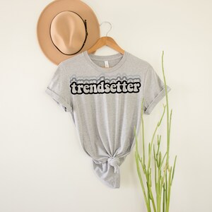 Trendsetter Stacked Font Cut File - Etsy