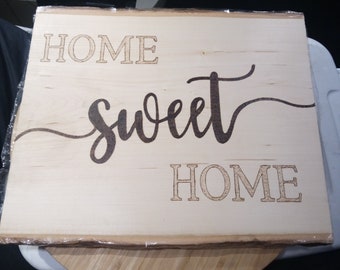 Pyrography Plaque | Etsy