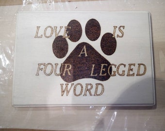 Pyrography Plaque | Etsy