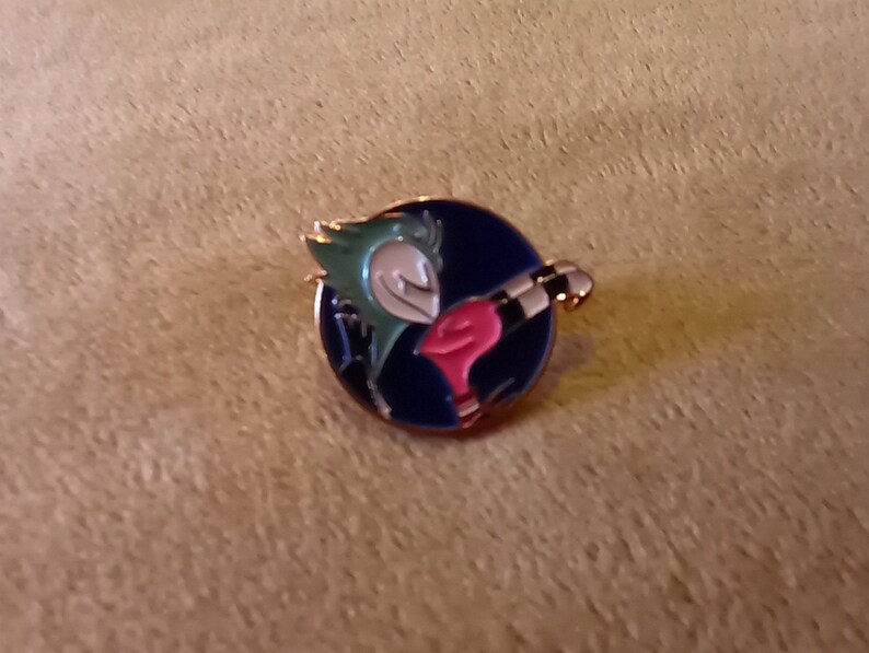 Helluva Boss Stolas and Blitz ENAMEL PIN - Etsy UK