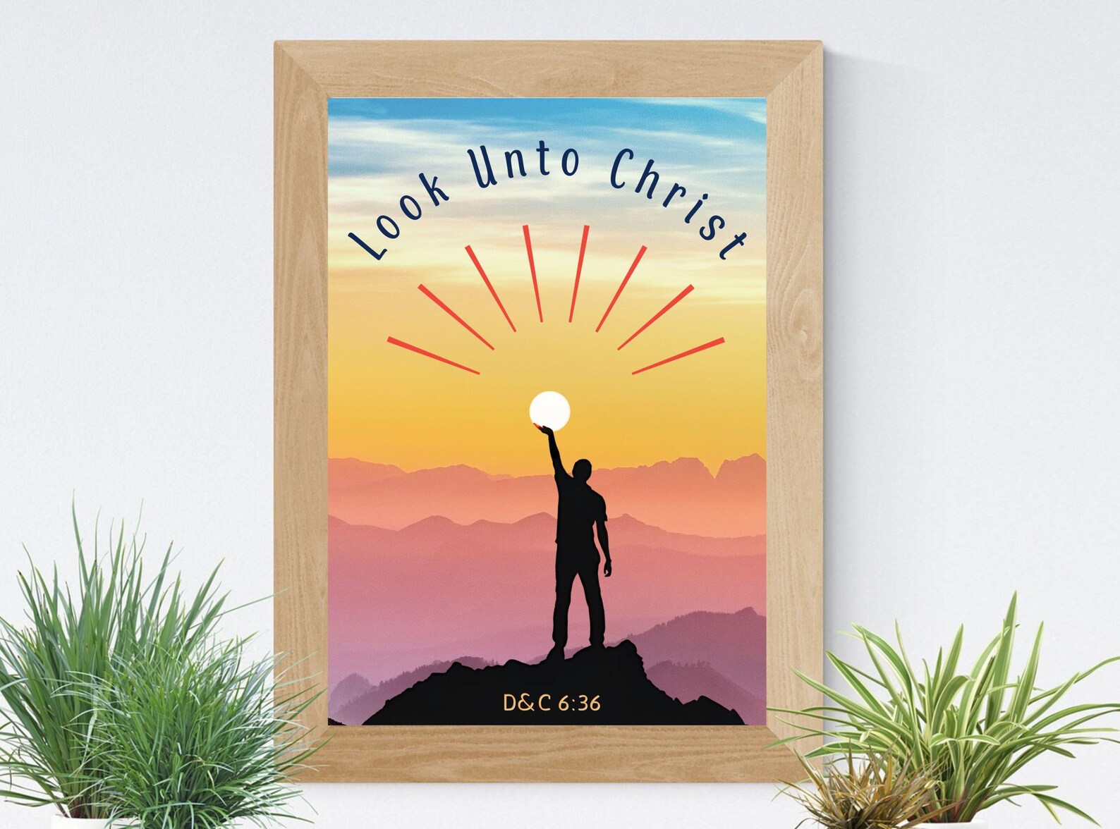 2025 Youth Theme LDS Look Unto Christ D&C 6:36 Mutual Theme YW Theme ...