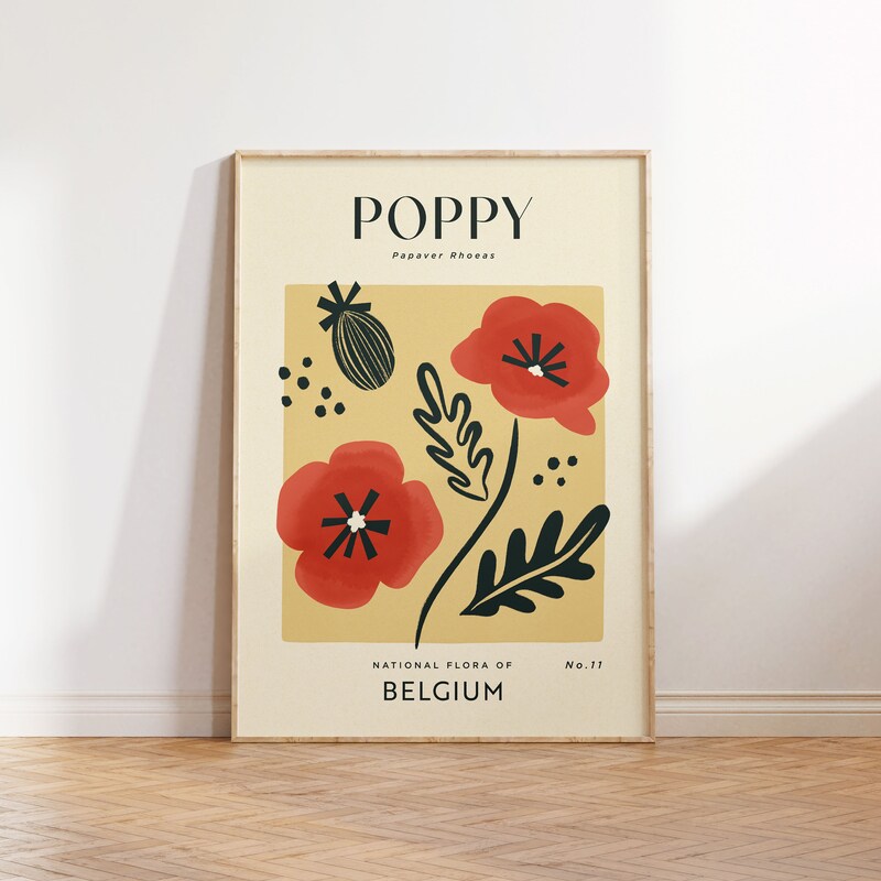 Poppy Decor - Etsy