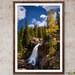 Rocky Mountain National Park Waterfall Print | Alberta Falls Gold Aspen ...