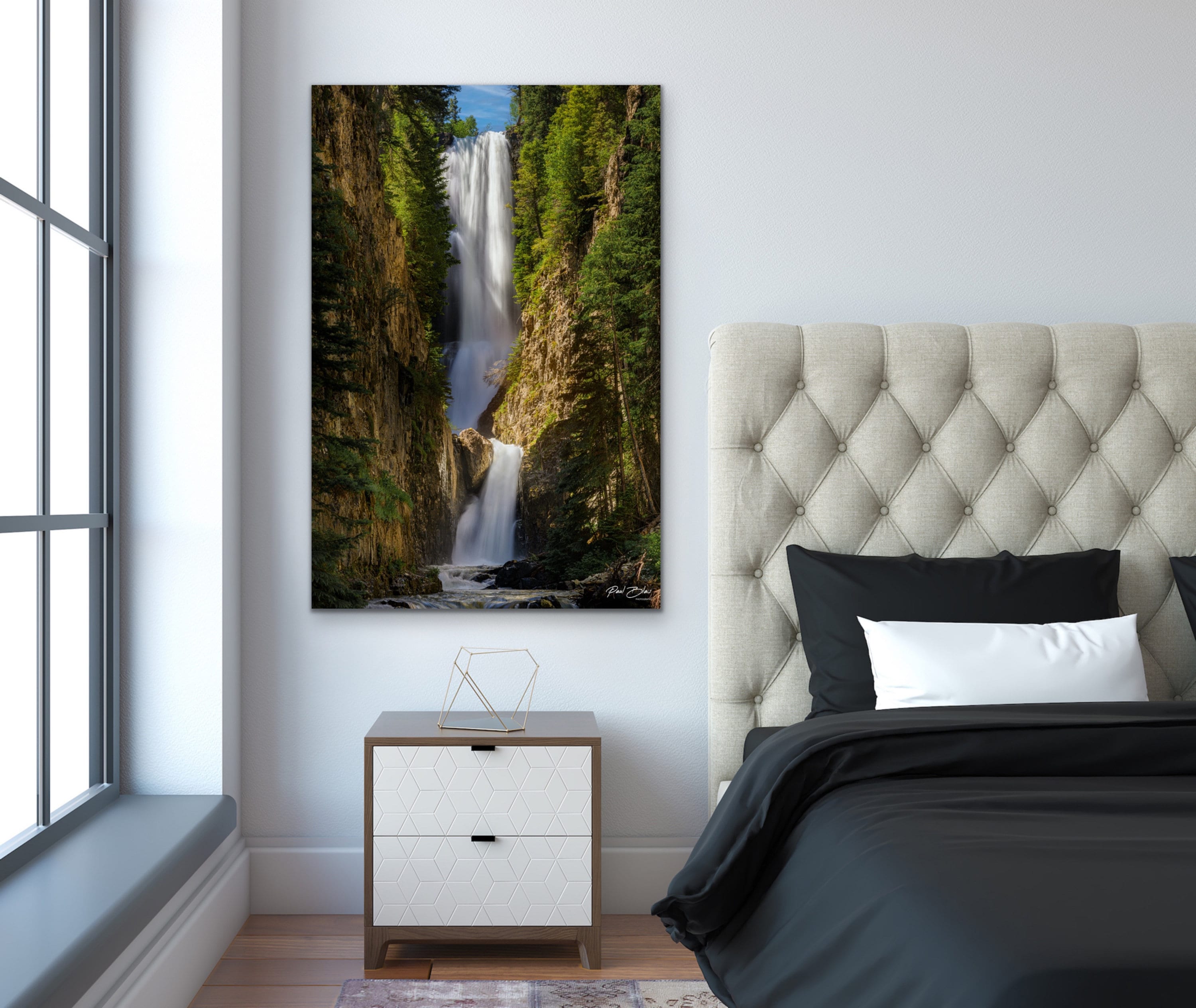 Mystic Falls Near Telluride Silverton Colorado Waterfall in San Juan ...