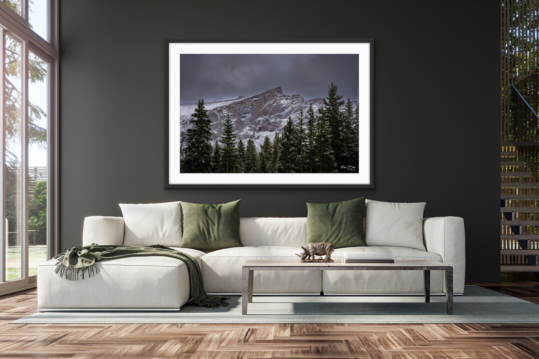 Mt Bierstadt Sawtooth Ridge Print - Colorado 14er Winter Rocky Mountain ...