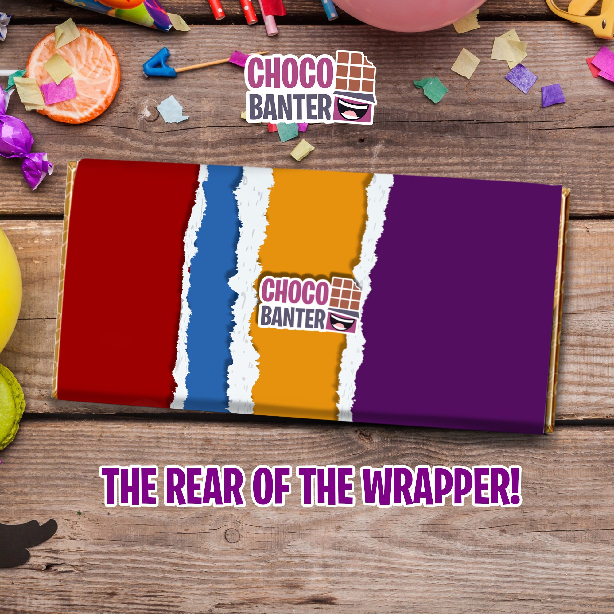 Happy 40th Birthday Novelty Chocolate Bar Printed Chocolate - Etsy
