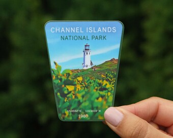 Channel Islands Sticker - Etsy