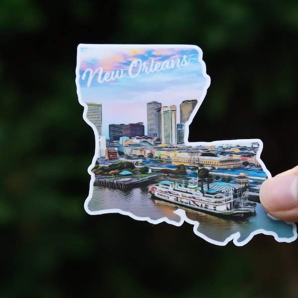 New Orleans Bumper Stickers - Etsy