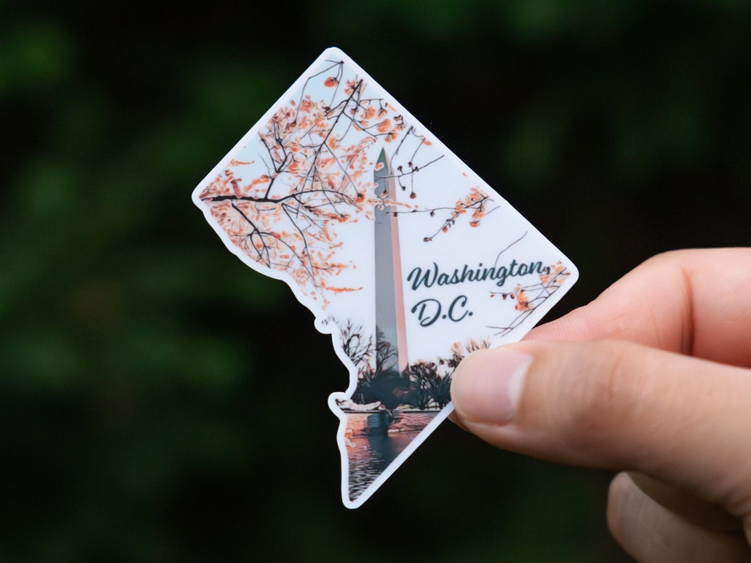 Washington, D.c.・3" Waterproof Vinyl Sticker・vivid Colors・laptop ...