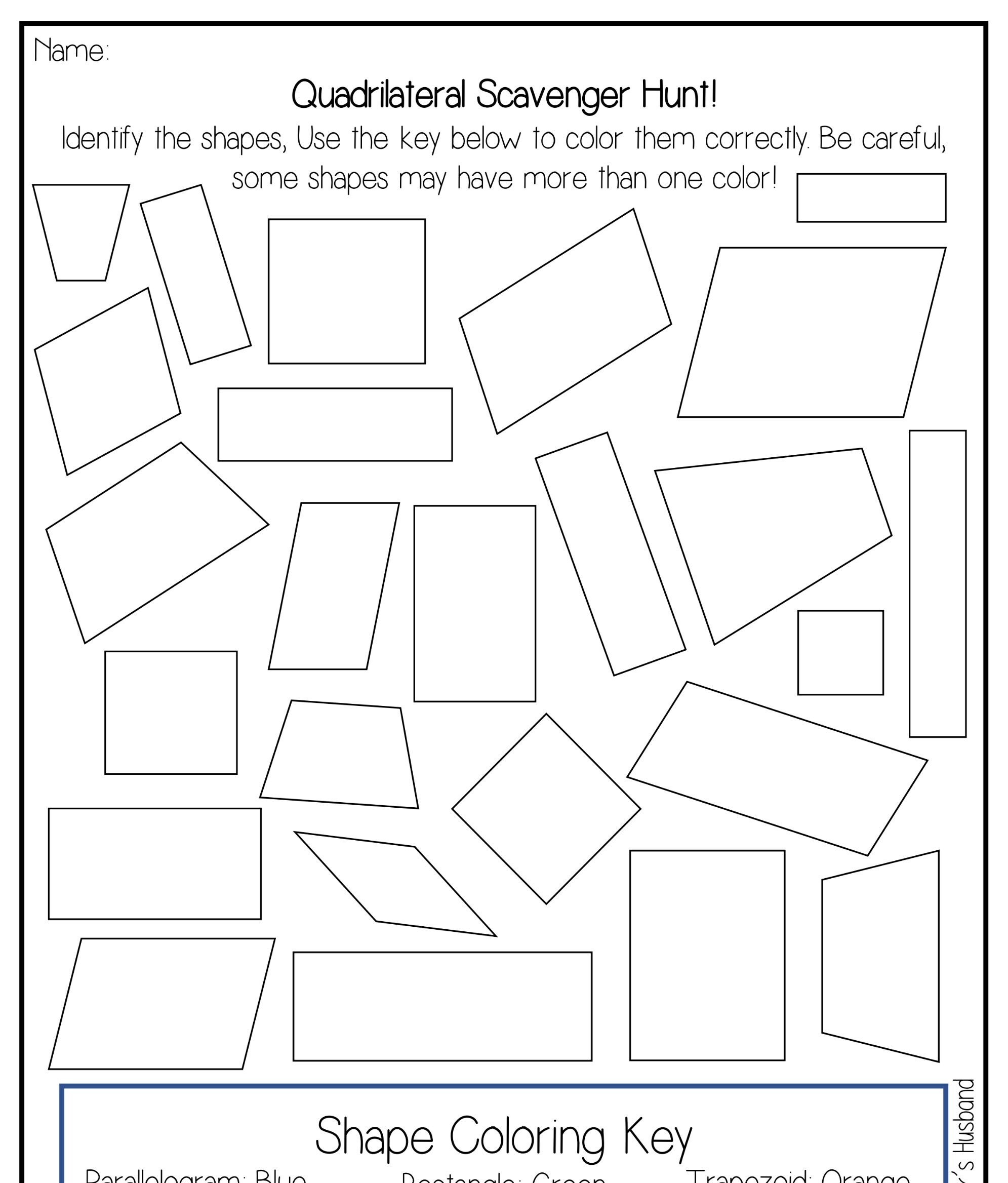 Geometry Worksheet Packet - 15 Worksheets - Etsy