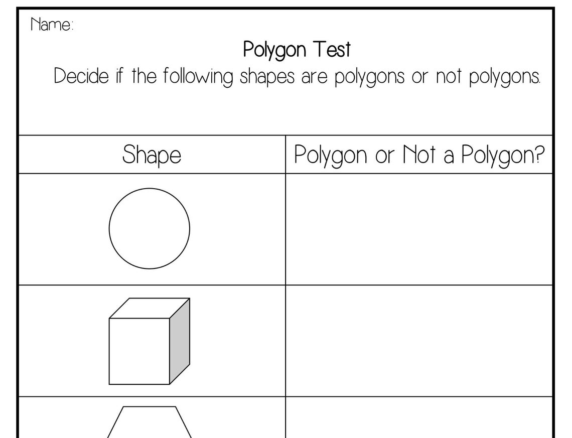 Geometry Worksheet Packet - 15 Worksheets - Etsy