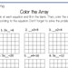 Color the Array Multiplication - Eight Worksheets - Etsy