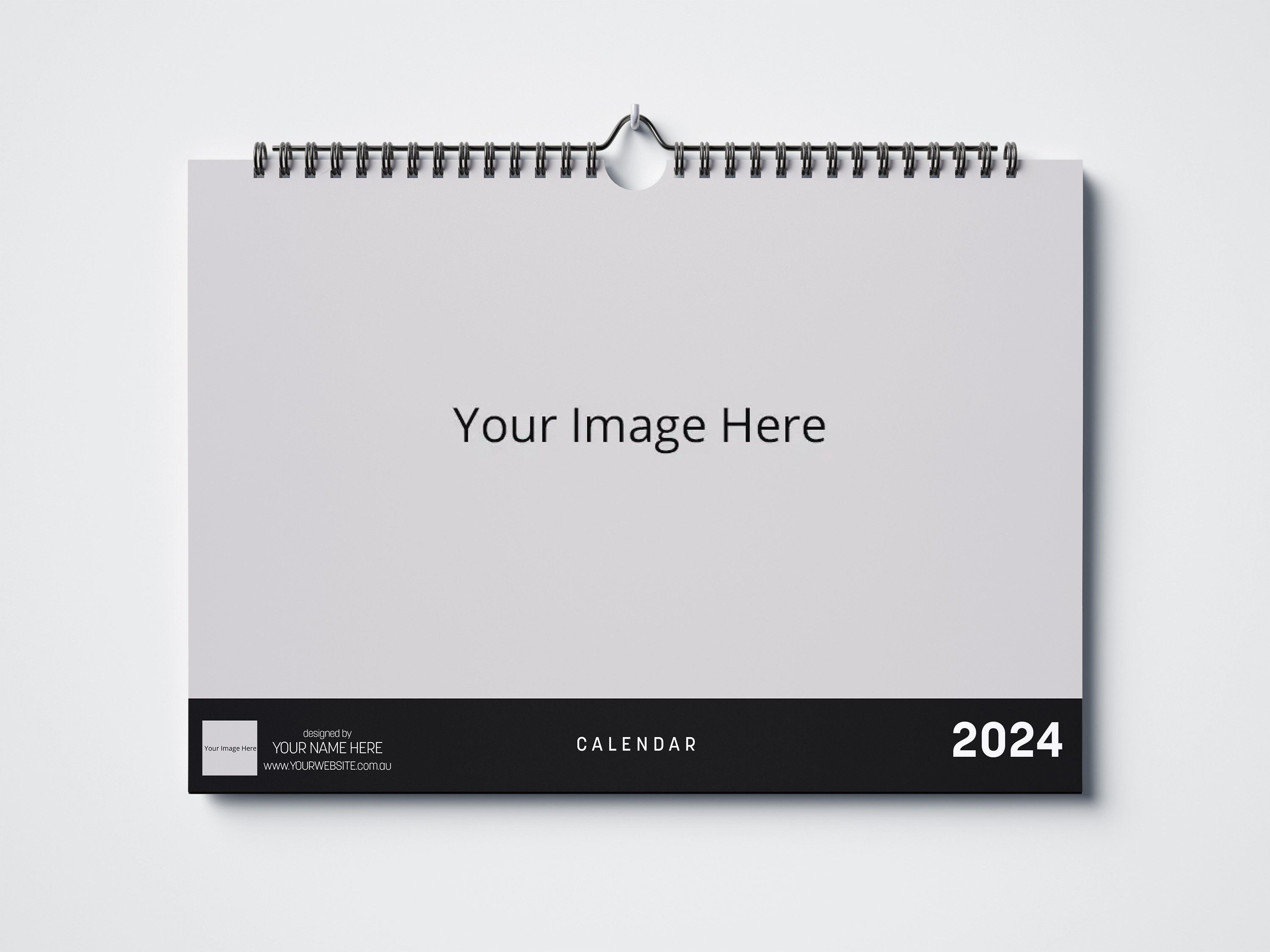 2024 Calendar Printing Template. Indesign File. A4 Paper Sized. - Etsy