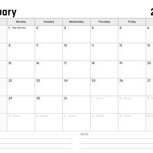2024 Calendar Printing Template. Indesign File. A4 Paper Sized. - Etsy