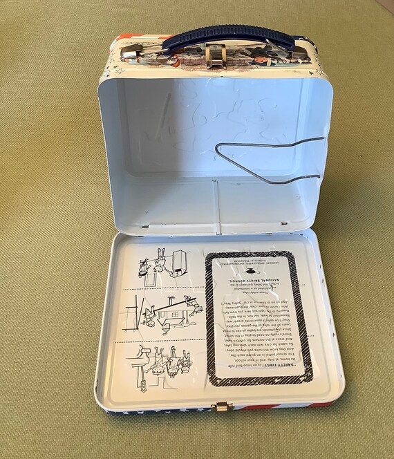Vintage Lunchbox & Thermos, Aladdin “Back in ‘76”, Us… - Gem