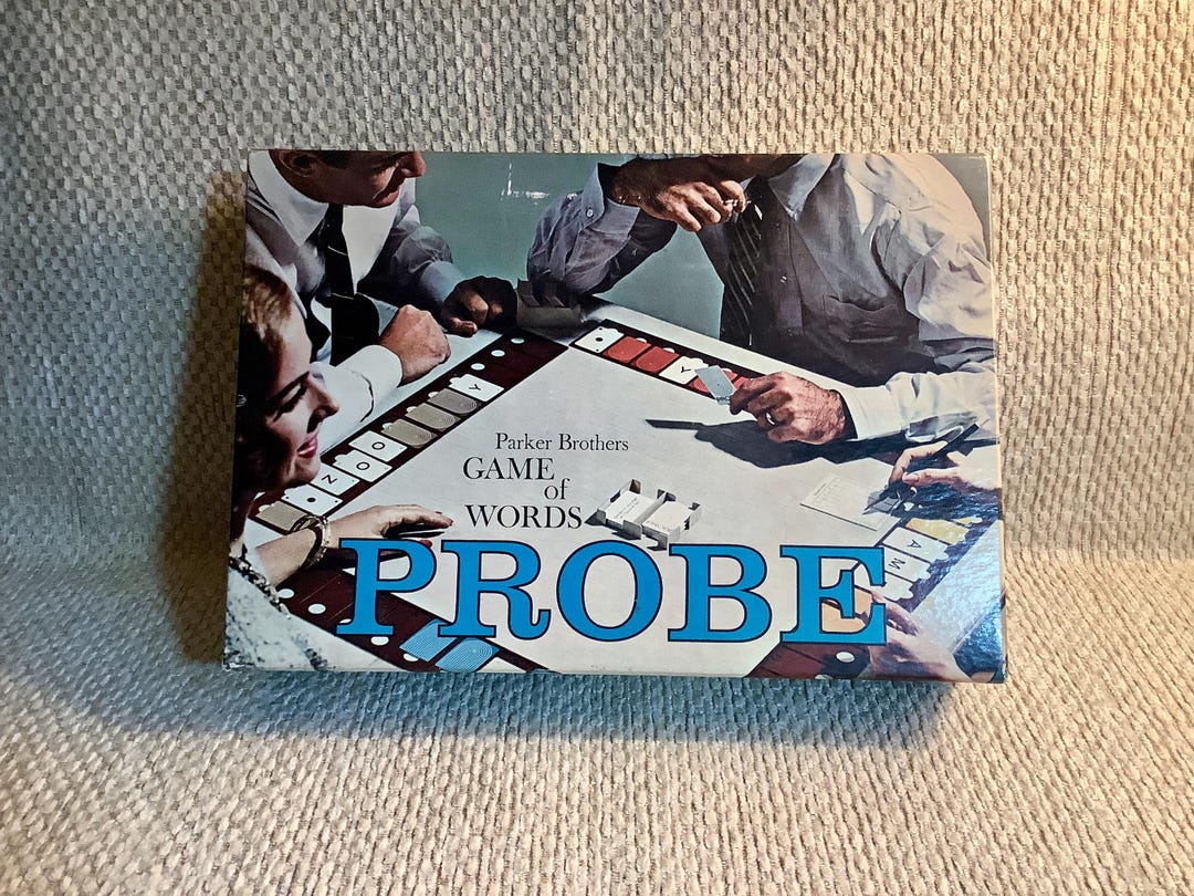 Probe, 1964 Game of Words by Parker Brothers, Used - Etsy