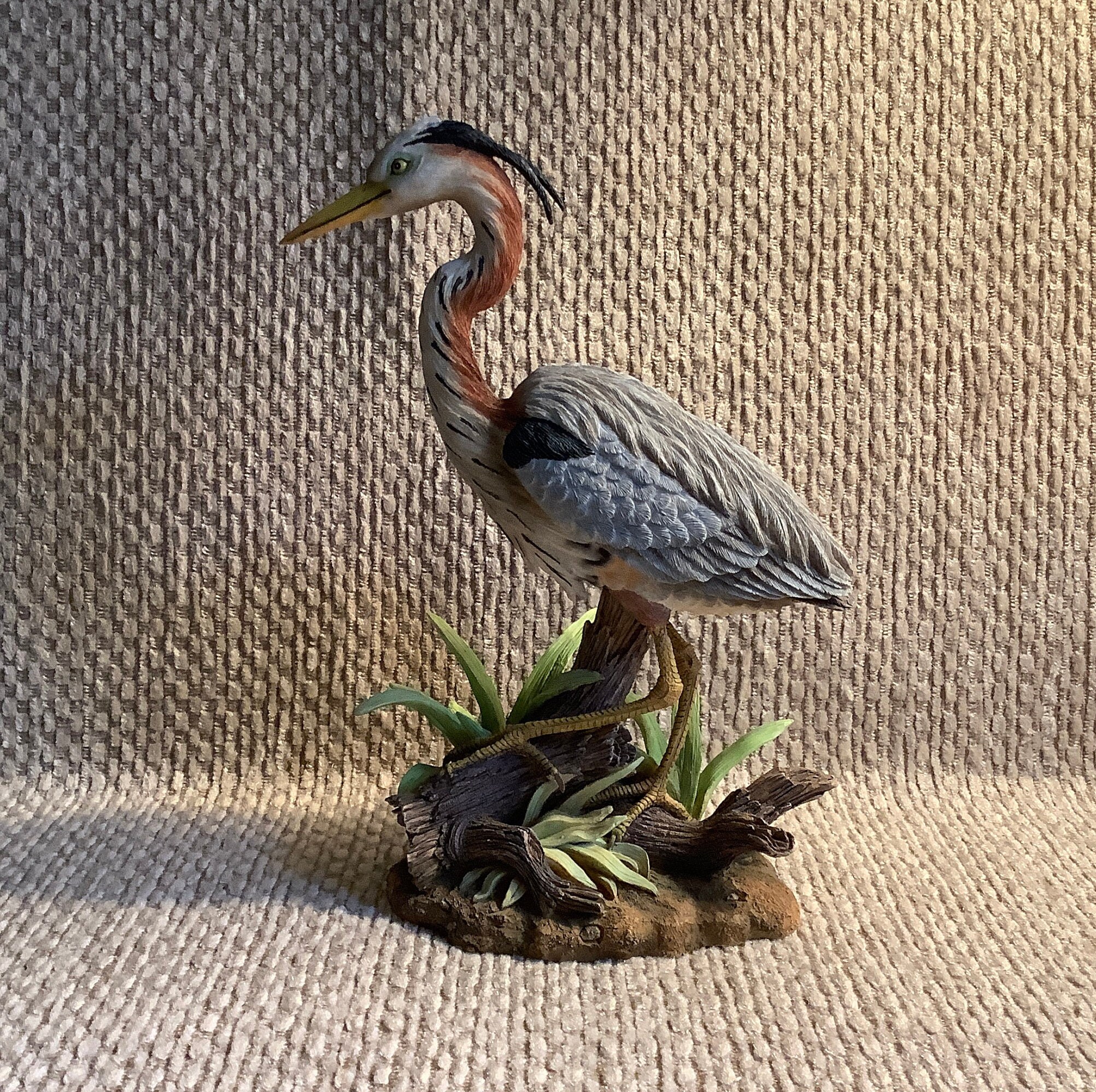 Lefton Great Blue Heron Figurine 13026, Sam Nakamura, 1999, Used - Etsy
