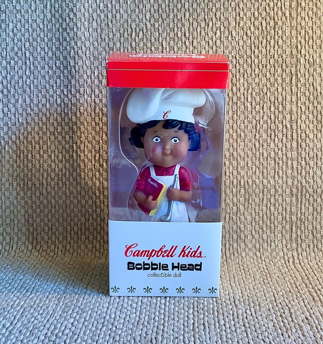 Campbell’s Kids Bobblehead, Girl Chef, Campbell’s Soup - Etsy