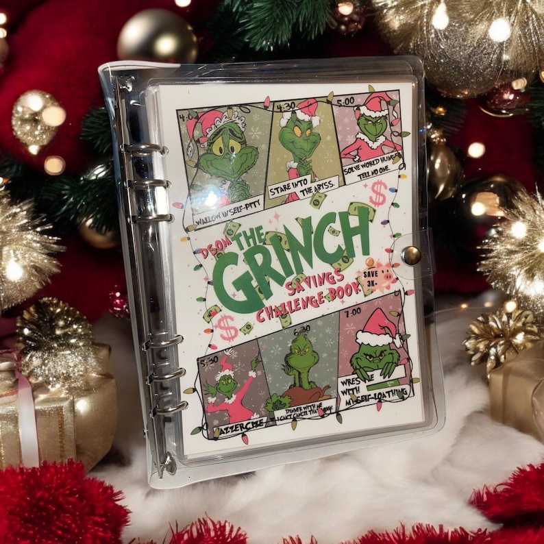 Grinch Holiday Savings Bundle | Scratch-off Challenge Book & Budget ...