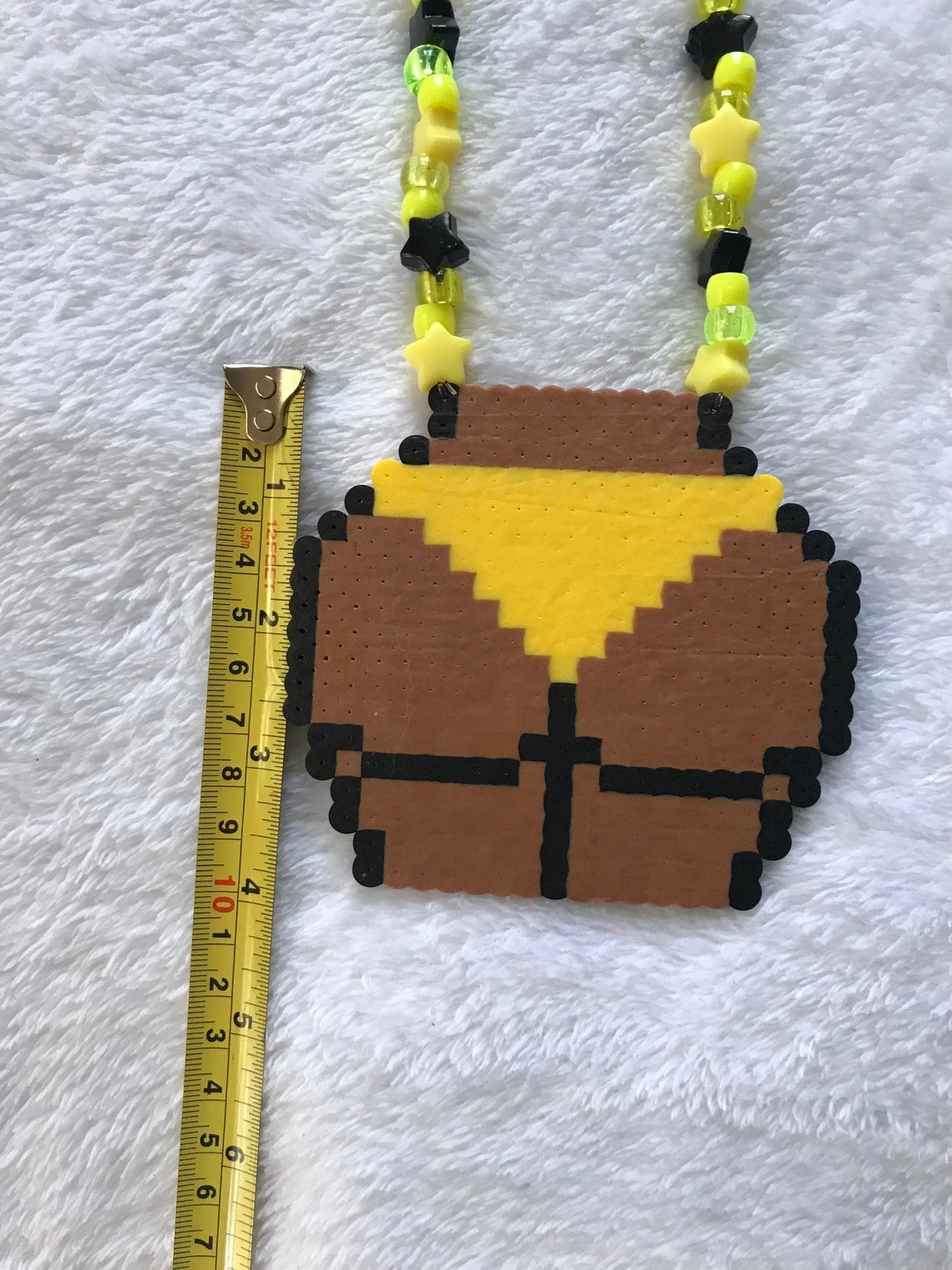 Rave Booty Perler Necklace Etsy